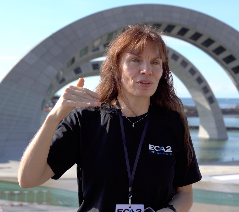 Đại diện ECA2 “Công nghệ được thiết lập cho show diễn Kiss the Stars là chưa từng có trên thế ...