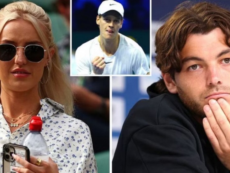 Bạn gái xinh đẹp của Taylor Fritz ca ngợi Sinner, sao phản ứng thế nào