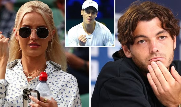 Bạn gái xinh đẹp của Taylor Fritz ca ngợi Sinner, sao phản ứng thế nào