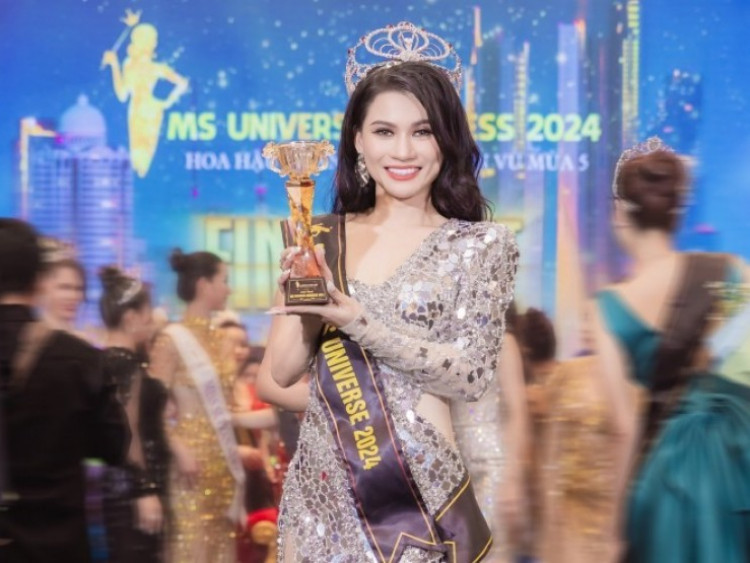 Nguyễn Trang Kochan đăng quang Hoa hậu Doanh nhân Hoàn vũ 2024