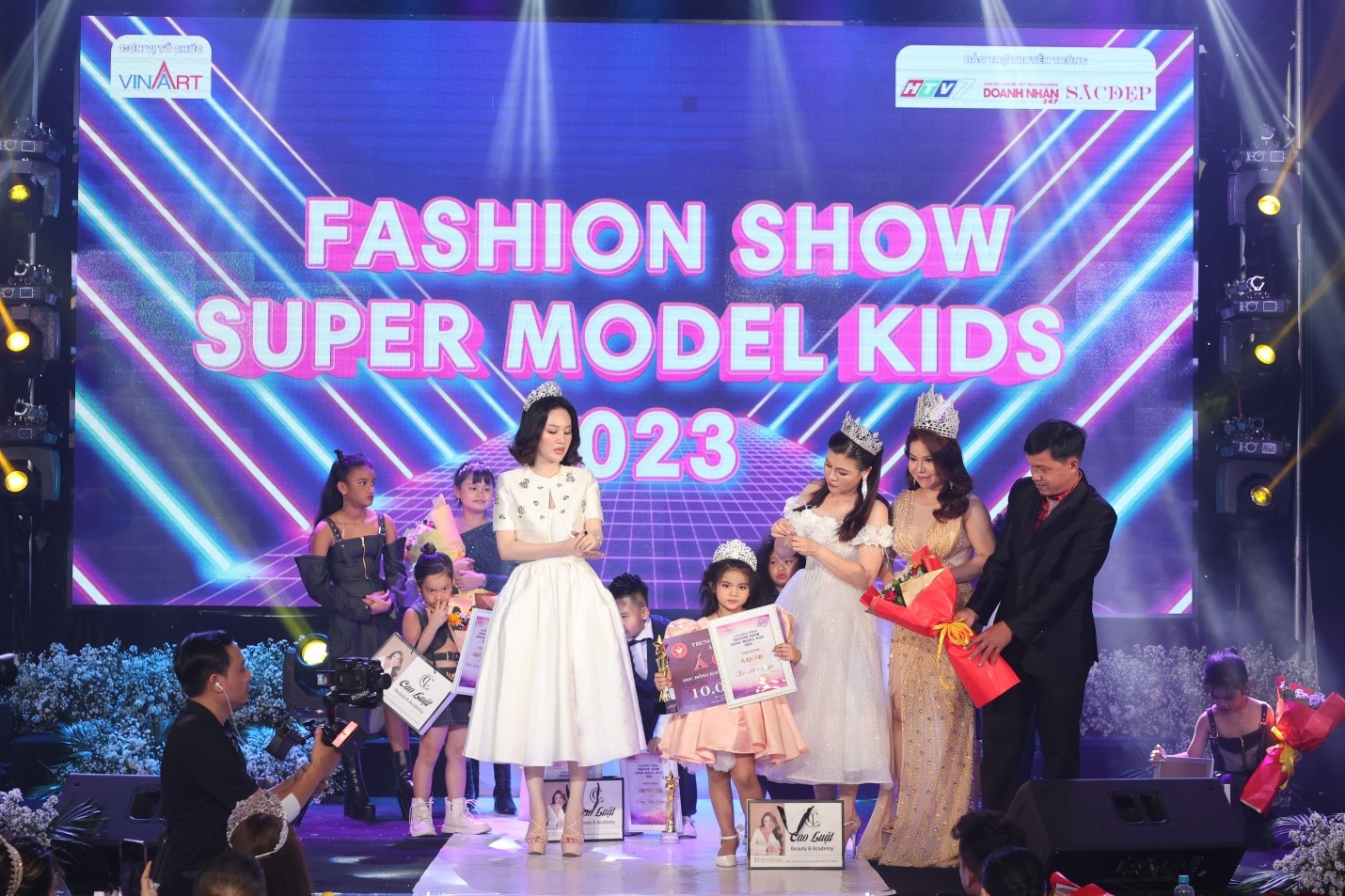 First Face Fashion Show Super Model Kids 2023 gọi tên Muội muội Lê Như Ngọc