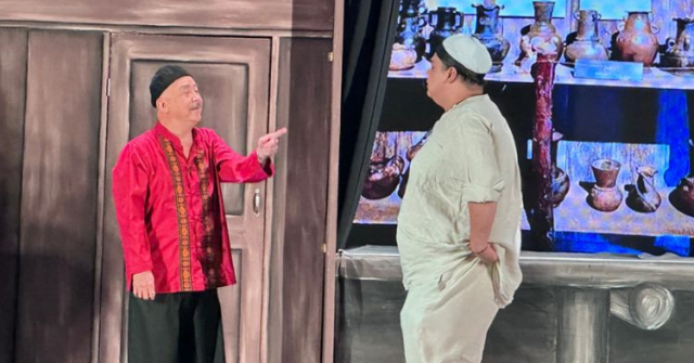 Hai cha con nghệ sĩ Hoàng Sơn đụng độ trên sân khấu kịch