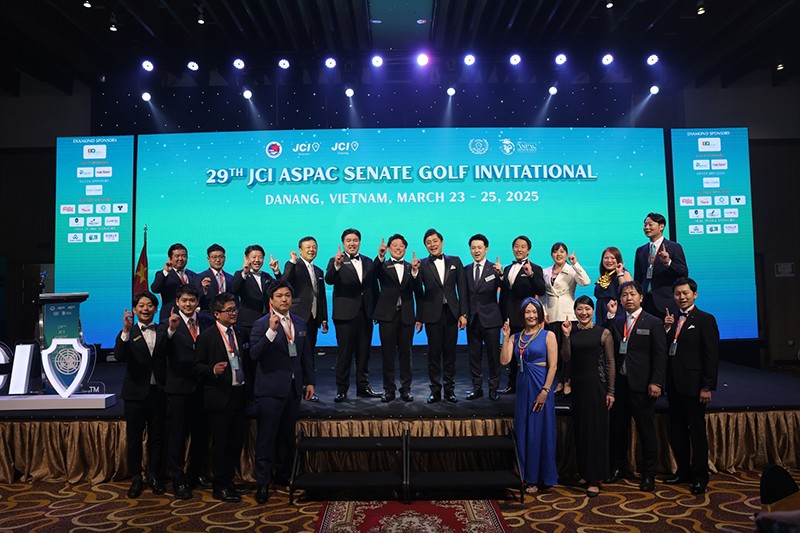 JCI ASPAC Senate Golf 2025 chào đón hơn 400 doanh nhân đến Đà Nẵng