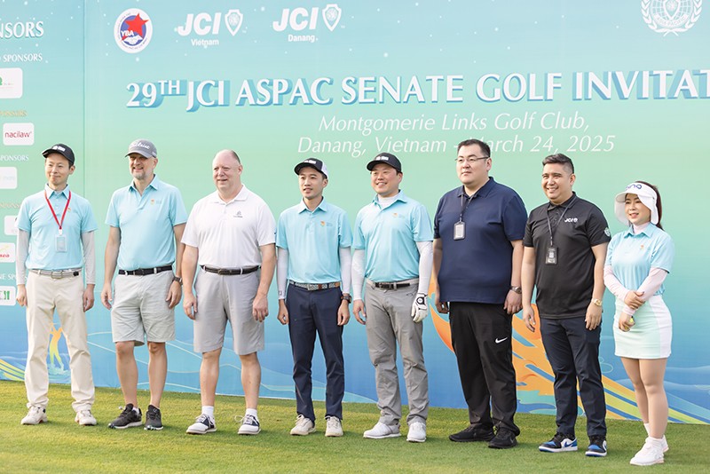 JCI ASPAC Senate Golf 2025 chào đón hơn 400 doanh nhân đến Đà Nẵng