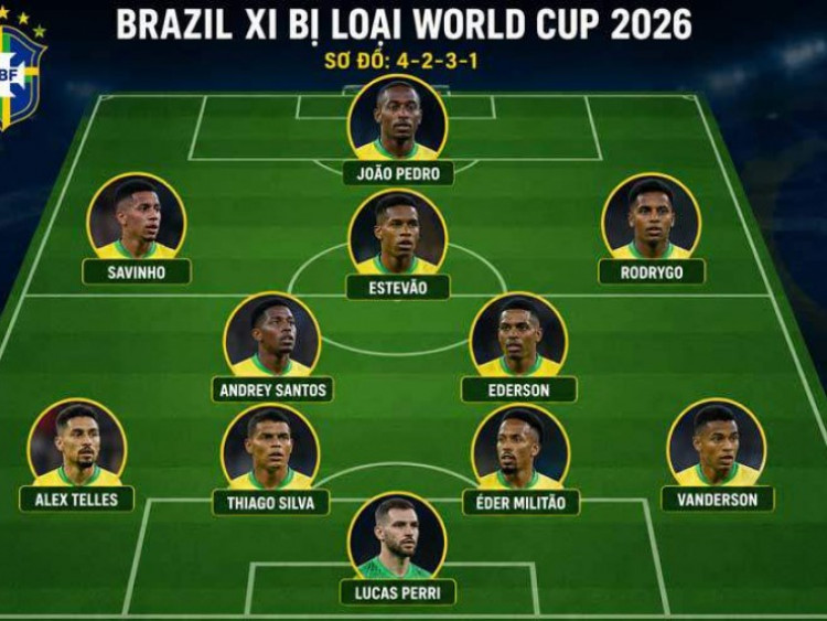 Dàn sao Brazil bị loại đủ lập đội hình cực mạnh, HLV Ancelotti có hối tiếc