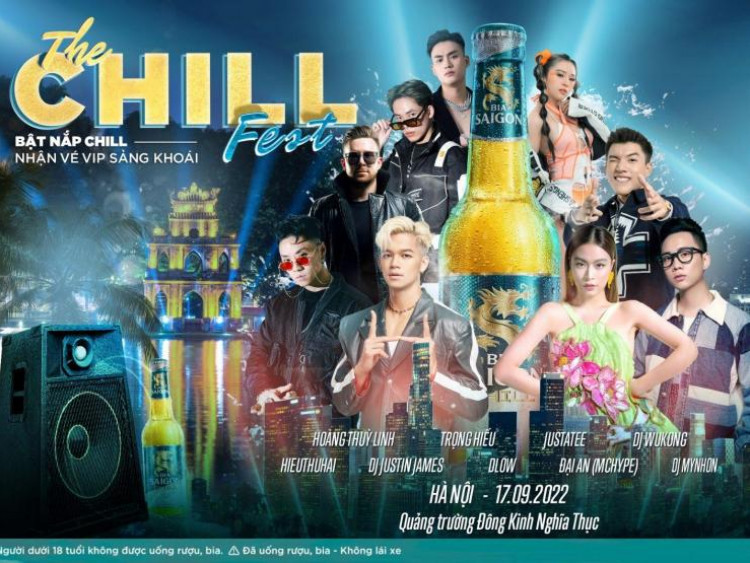 The Chill Fest mang cả “bãi biển” đổ bộ Hà Nội “Chơi lớn quá
