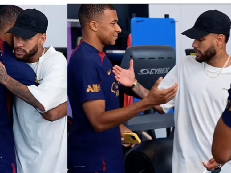 Lộ clip Neymar chia tay dàn sao PSG, bị soi thái độ lạ với Mbappe