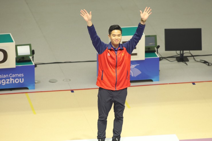 Quang Huy giành HCV ASIAD đầu tiên, Việt Nam xếp sau 4 đoàn Đông Nam Á