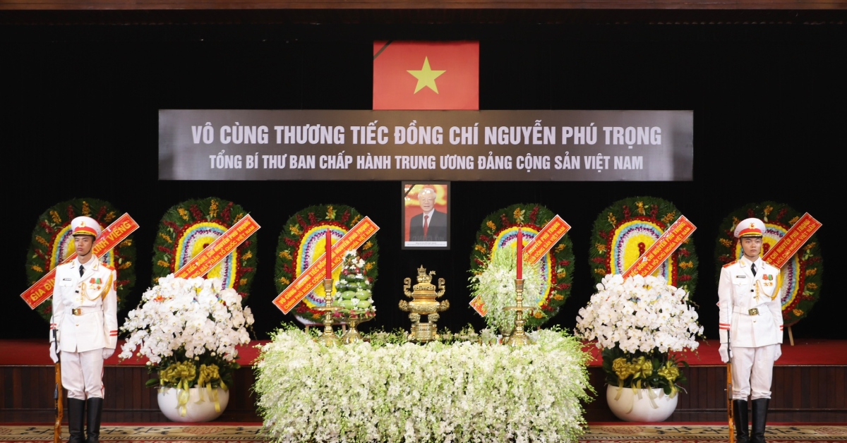 Lễ Quốc tang Tổng Bí thư Nguyễn Phú Trọng tại TP.HCM