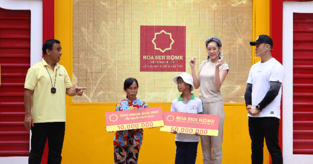 VĐV Trương Đình Hoàng và hoa hậu Khánh Vân góp sức mang về 105 triệu đồng cho các em nhỏ mồ côi