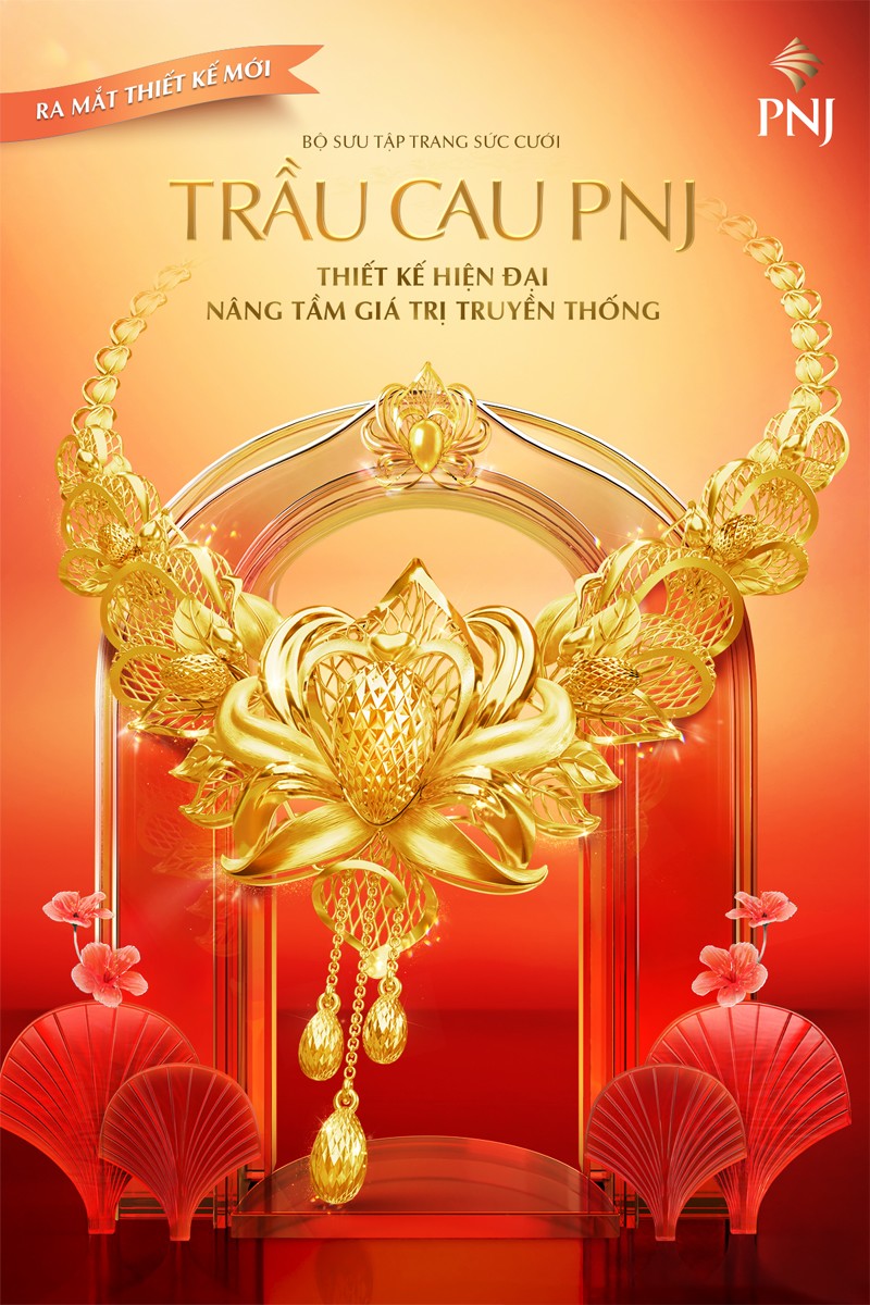 BST Trầu Cau PNJ Thiết kế hiện đại nâng tầm giá trị truyền thống