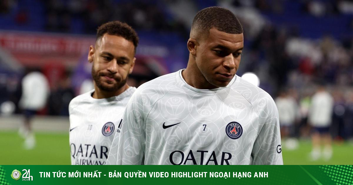 Mbappe bất mãn HLV PSG, Neymar bị huyền thoại chê trẻ con hay khóc nhè