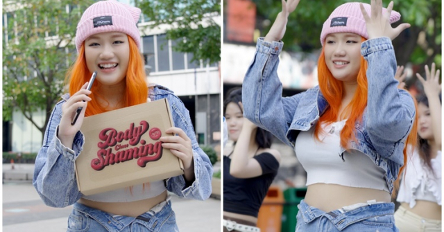 Tiktoker Choco Trúc Phương mang vũ điệu “Body Shaming” khuấy đảo phố đi ...