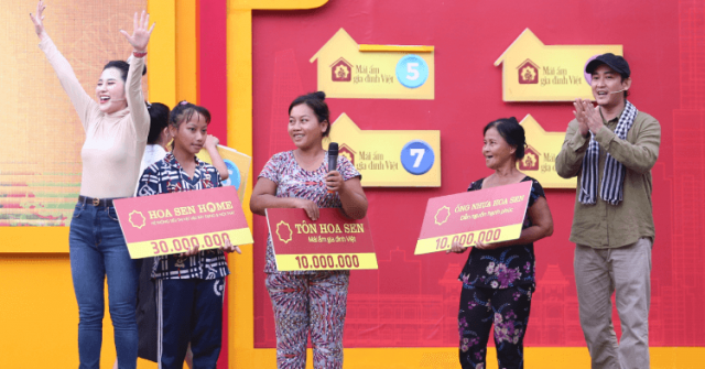 Mái ấm gia đình Việt Diễn viên Hứa Vĩ Văn và ca sĩ Tố My góp sức mang về giải thưởng 85 triệu ...