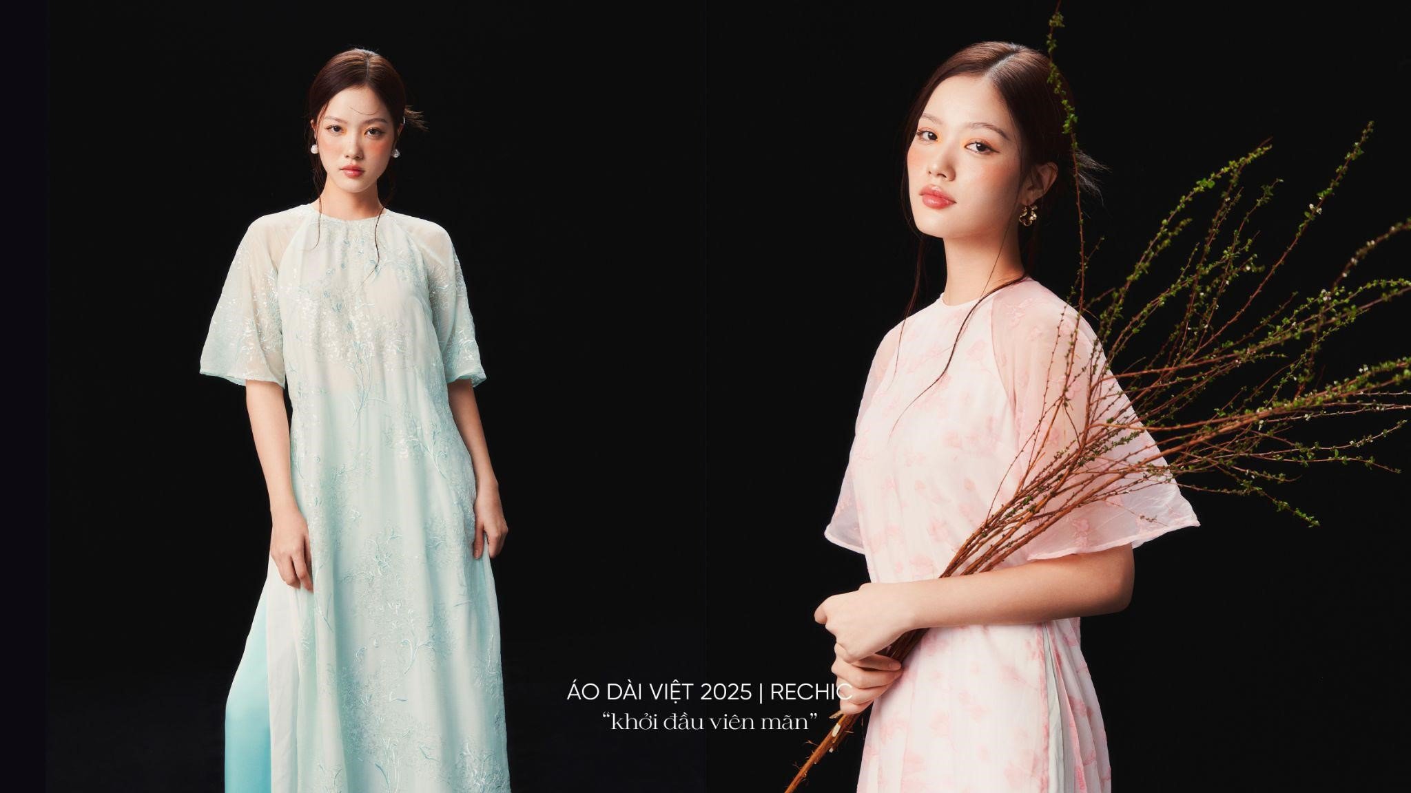Rechic ra mắt Bộ sưu tập Áo Dài Tết 2025 Sự giao thoa giữa truyền thống ...